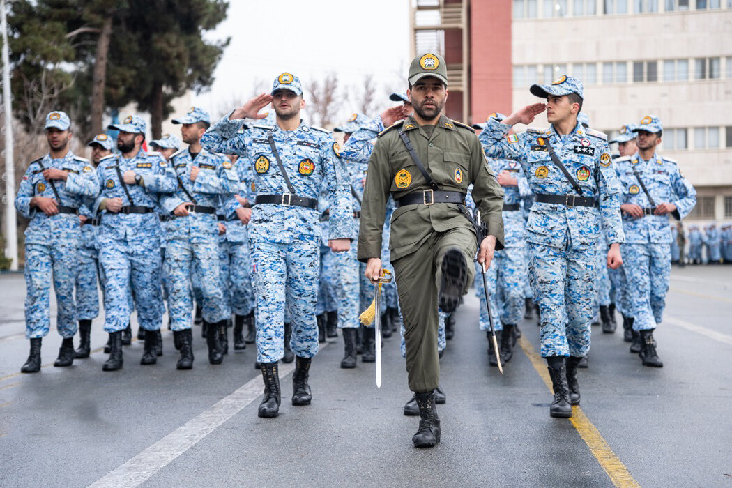 فرماندهی نیروی هوایی ارتش در دانشگاه هوایی شهید ستاری تصاویر سایت